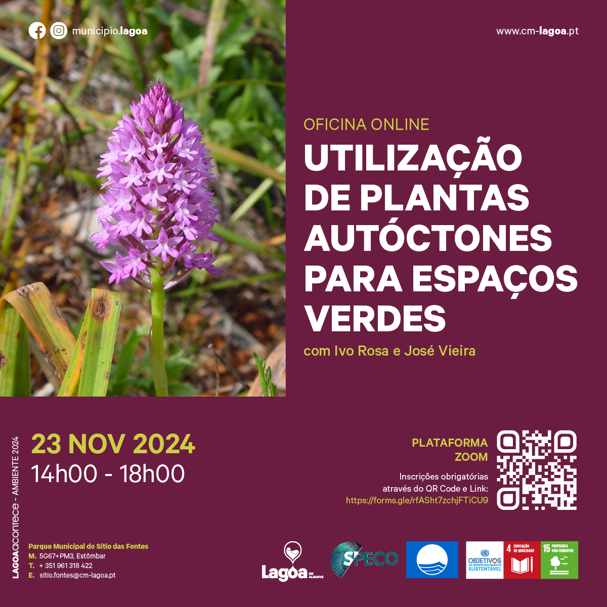 Oficina | Utilização de Plantas Autóctones para Espaços Verdes